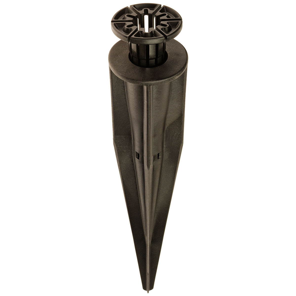 Ground socket for plastic posts PET ground socket graphite